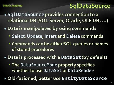 building data driven asp web forms apps telerik software academy