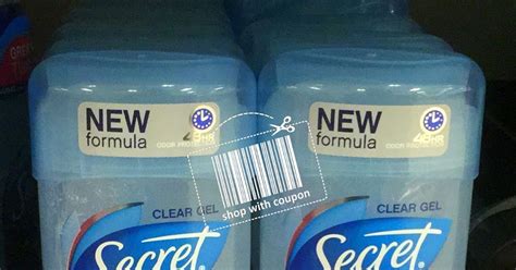 Shop With Coupon Target Secret Outlast Xtend Clear Gel Completely