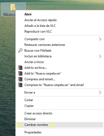 Crear una carpeta invisible en Windows PC Solución