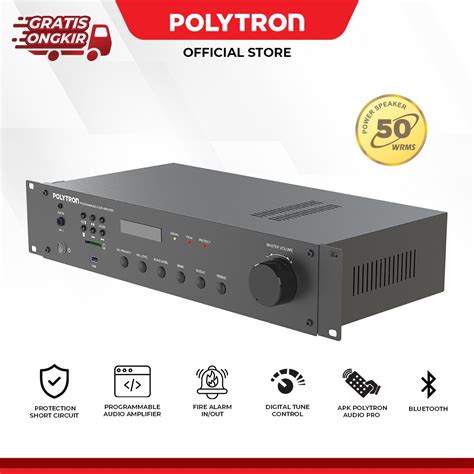 Jual Polytron Integrated Bel Otomatis Amplifier Untuk Sekolah Kantor Pabrik Dengan