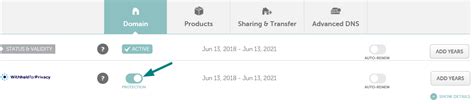 how do i disable domain privacy service for my domain domain privacy