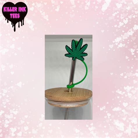 Weed Straw Topper Killer Ink Tees