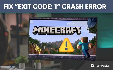 Solucionar El Error De Bloqueo Del Código De Salida 1 En Minecraft Java