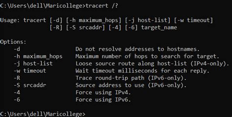 TCP IP Utilities And Commands Mari College