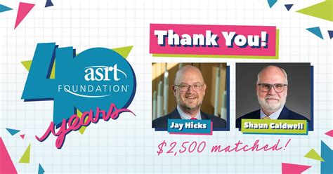 Asrt Foundation On Linkedin The Asrt Foundation Is Happy To Announce