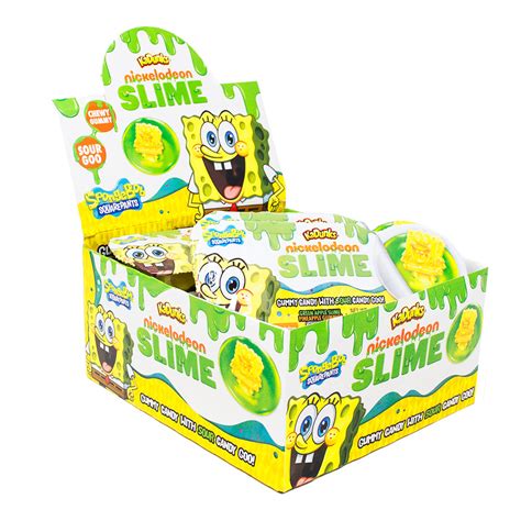 Kadunks Nickelodeon Slime Spongebob Dipper 19oz 12pk Iwholesalecandyca