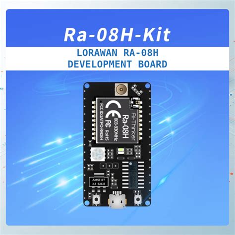 Jual Ai Thinker Lorawan Rf Module Ra 08h Kit Development Board Built In Mcu Sma Interface 915mhz