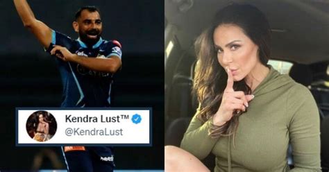 Adult Actress Kendra Lust Applauds Mohammed Shami For His Performance