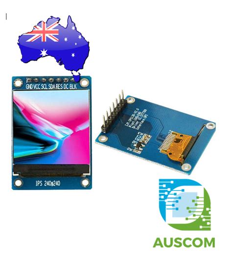 Inch Ips Full Color Hd Lcd Display Module St Spi V Rgb Auscom Computers