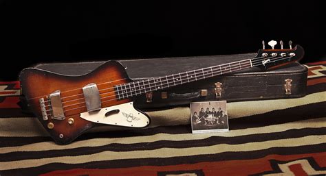1964 Gibson Thunderbird Sunburst Guitars Bass Rumble Seat Music