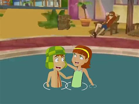 Chavo And Pattypaty At The Pool By Patychavo On Deviantart