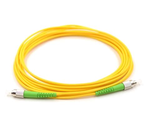 FC APC To FC APC Patchcord Um Singlemode Simplex Mm Cable M Coral I Solutions