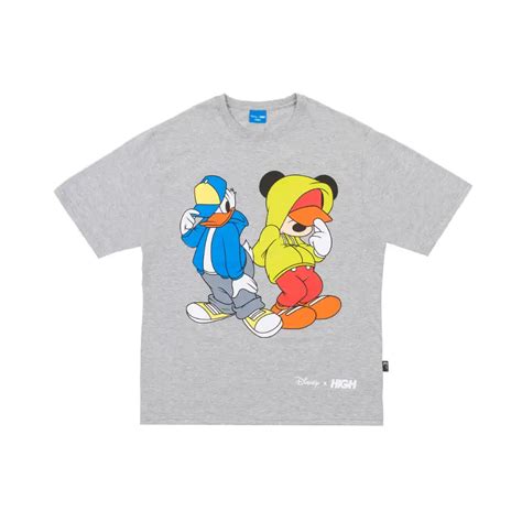Disney X High Company Camiseta Disney Boys Grey Droper