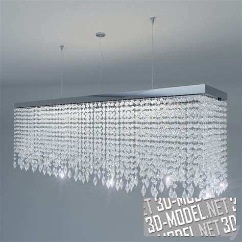 3D модель – Подвесной светильник Rectangular