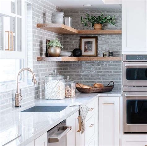 Kitchen Ideas Floating Shelves 20 Floating Kitchen Shelves Ideas That