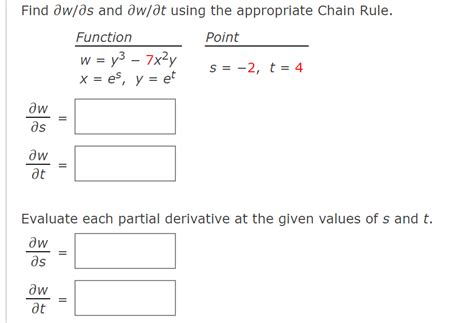 Solved Find Aw As And Aw At Using The Appropriate Chain Chegg Com