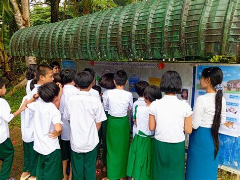 ခမောက်ကြီးမြို့တွင် ကလေးအလုပ်သမားပပျောက်‌ရေး အသိပညာပေးနံရံကပ်စာစောင်ပြပွဲ ဆောင်ရွက