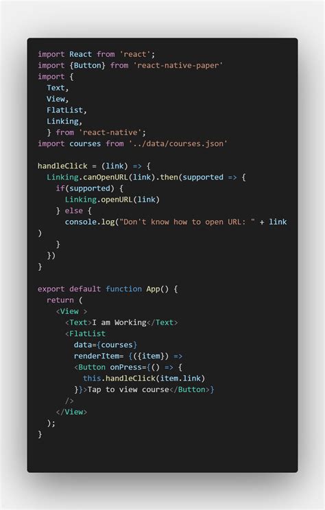 Reactjs Uncaught Referenceerror Handleclick Is Not Defined React Native Stack Overflow