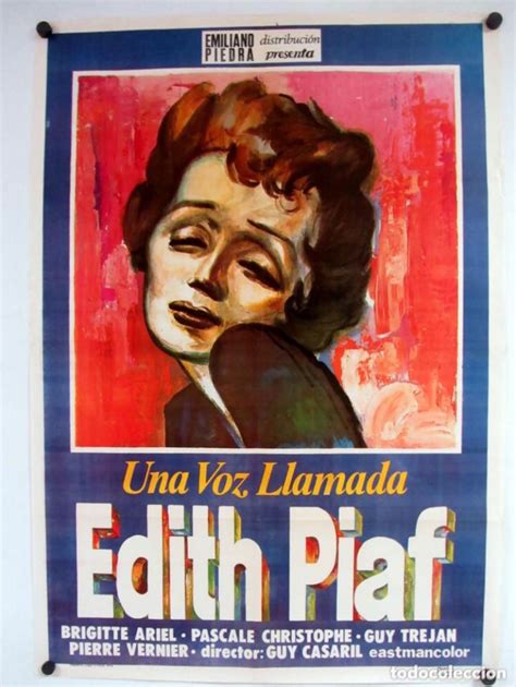 Una Voz Llamada Edith Piaf 1974 Guy Casaril Comprar Carteles Y