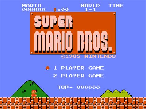 Super Mario Bros Nes 1985