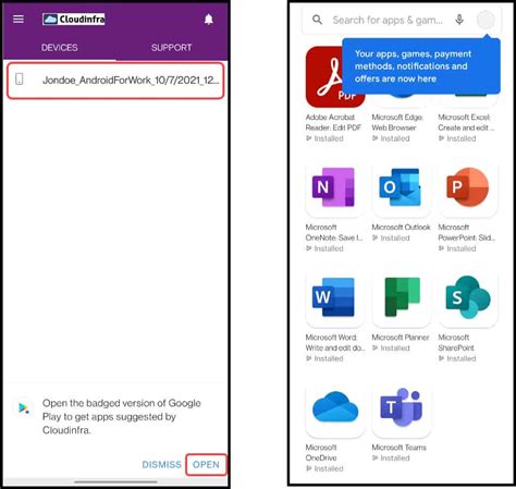 Setup Work Profile On Android For Intune