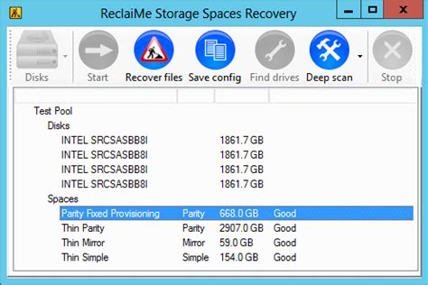 ReclaiMe Storage Spaces Recovery Software