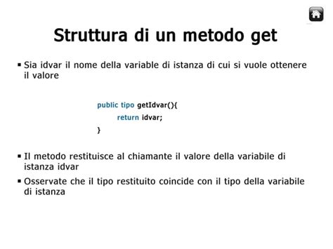Classi E Oggetti Java Ppt