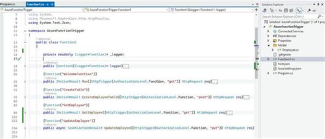 Build Deploy Azure Function Using C And Integration With Azure Sql