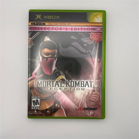 Mortal Kombat Deception Kollectors Edition Xbox Ntsc Cib Neu Gemäss