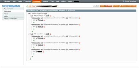 Magento 1 9 How Can I Bulk Import ShoppingCart Price Rule SKU S Into Conditions And Actions