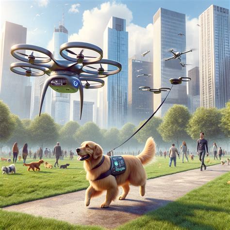 Drones Pour Chiens La Révolution Des Promenades Et De La Surveillance