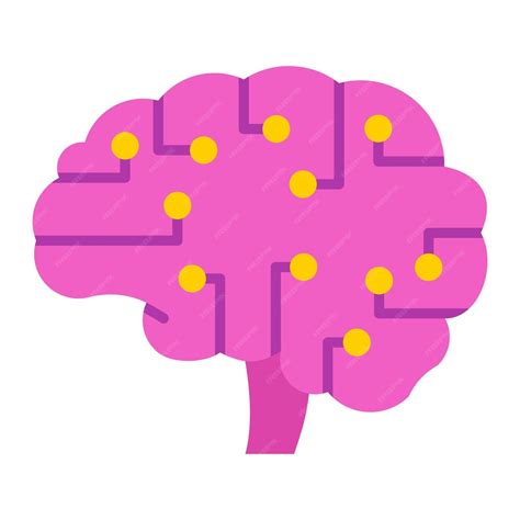 Premium Vector Ai Brain Icon