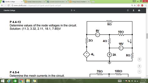 Solved X C Solved Determine The Va X Convert Kiloohm To Ohm Chegg