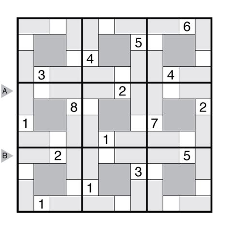 Tile Sudoku Archives The Art Of Puzzles The Art Of Puzzles