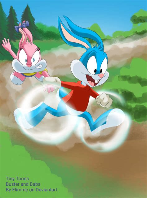 Tiny Toons Buster And Babs By Elimmc On Deviantart