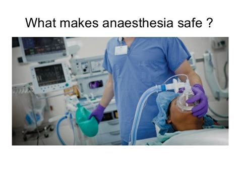 Patient Safety During Anesthesia