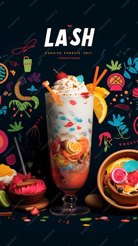 Premium Photo Lassi Bar With Various Flavors Whipped Cream Colorful And Pl India Culinary