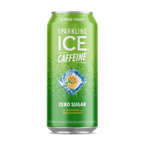 Sparkling Ice® Caffeine Citrus Twist Zero Sugar Low Calorie 16 Fl
