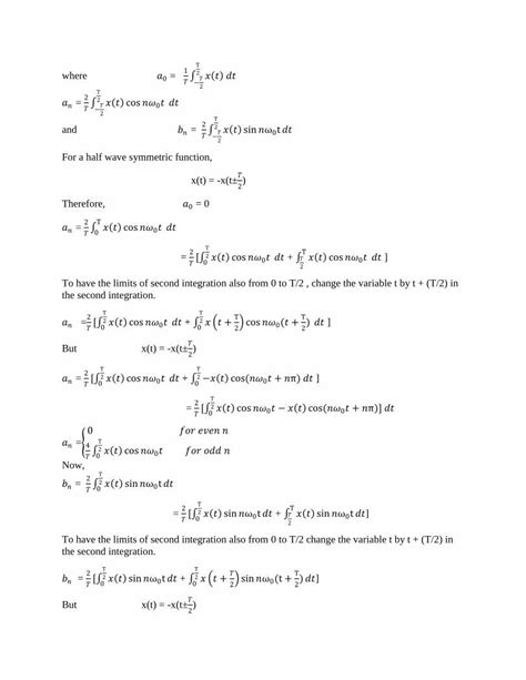 Pdf Properties Of Fourier Series And Complex Fourier Spectrum Dokumentips