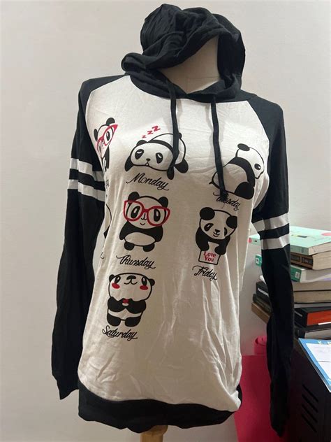 Panda Jacket Womens Fashion Tops Longsleeves On Carousell