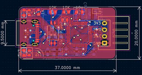 【kicad】自制stlink V21st Link 21 Csdn博客