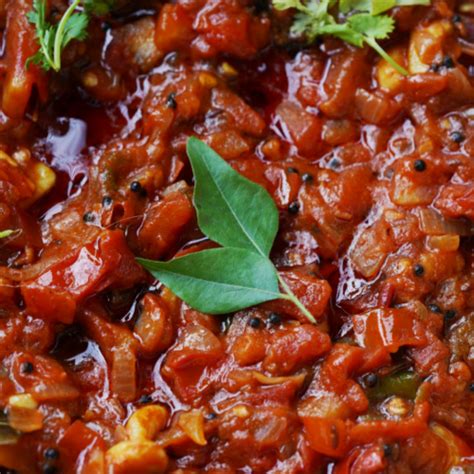 Tomato Gojju Tomato Curry