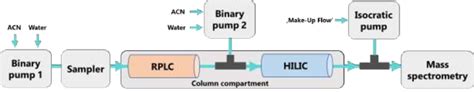 Scheme Of The Serial Column Coupling Hyphenated With Mass Spectrometry