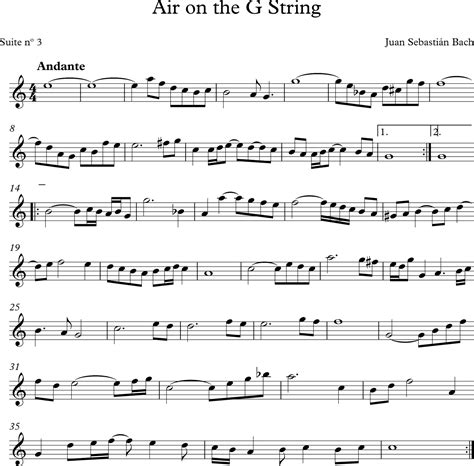 Descubriendo La Música Partituras Para Flauta Dulce O De Pico Air On