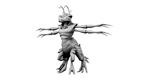 Grass Man 3d Model