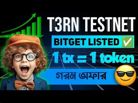 New Testnet Offer T RN Testnet Offer Bitget Listing Confirm YouTube