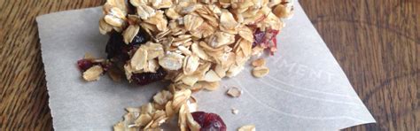 Cranberry Oatmeal Granola Bars The Gingham Apron
