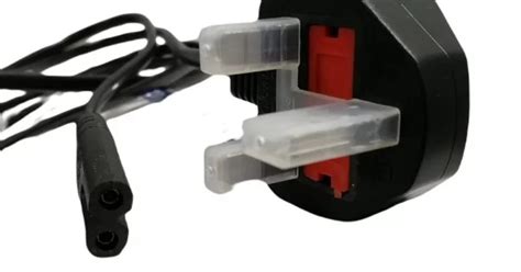 Figure Of 8 Power Lead 2 Pin Mains Cable UK Plug Cable Cord