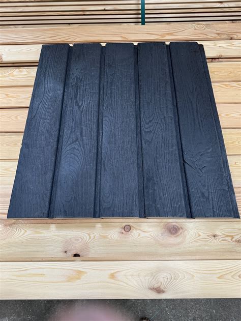 Oak Charred Timber Cladding Boards Shadow Gap Timberulove