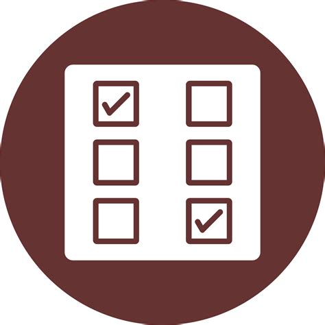 Checkbox Vector Icon Vector Art At Vecteezy